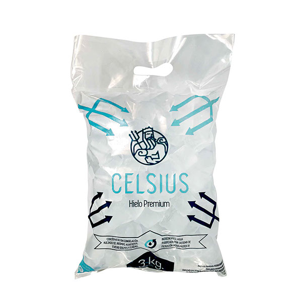 Hielo en cubos Gourmet